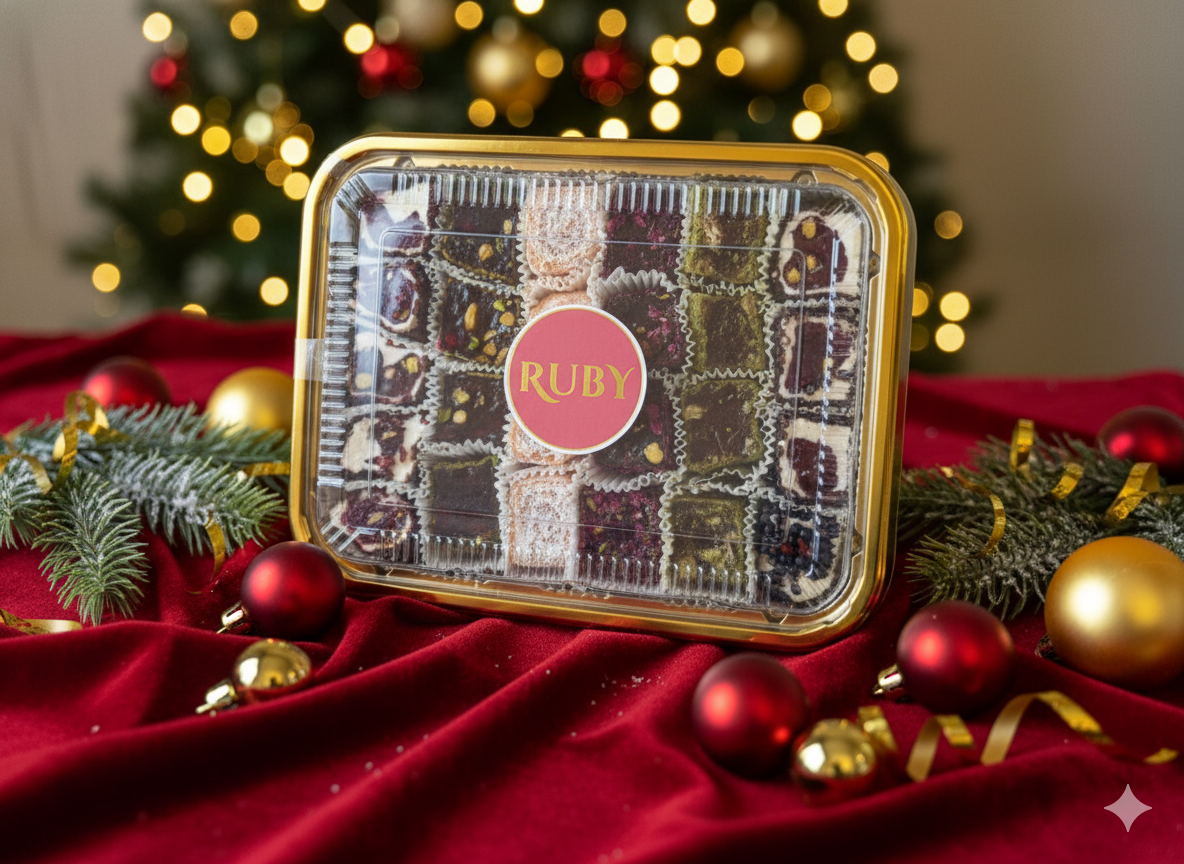 Ruby Christmas Mixed Special Turkish Delight 750g – Baba G Online ...